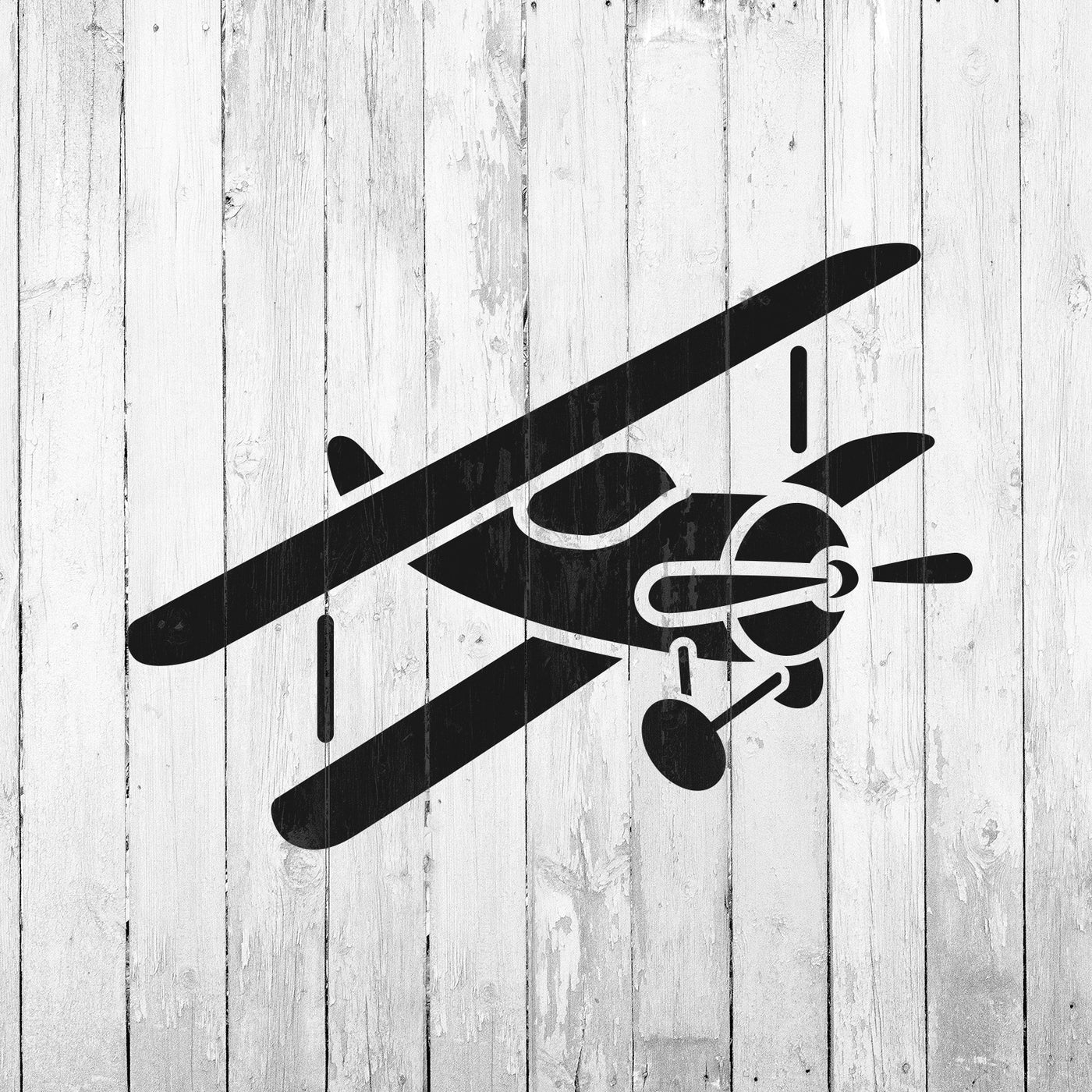 Airplane Stencil - Quick and easy Jet stencil templates for DIY