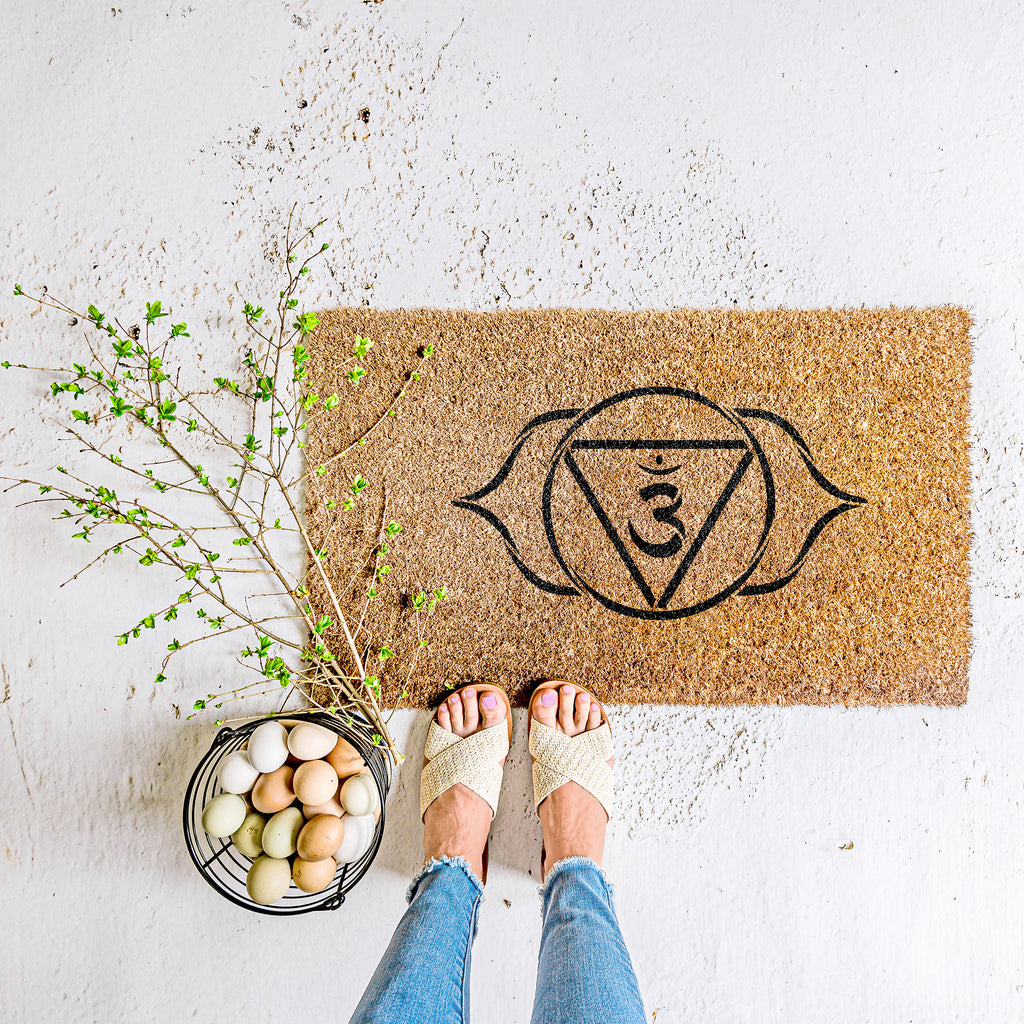 Ajna Third Eye Chakra Stencil