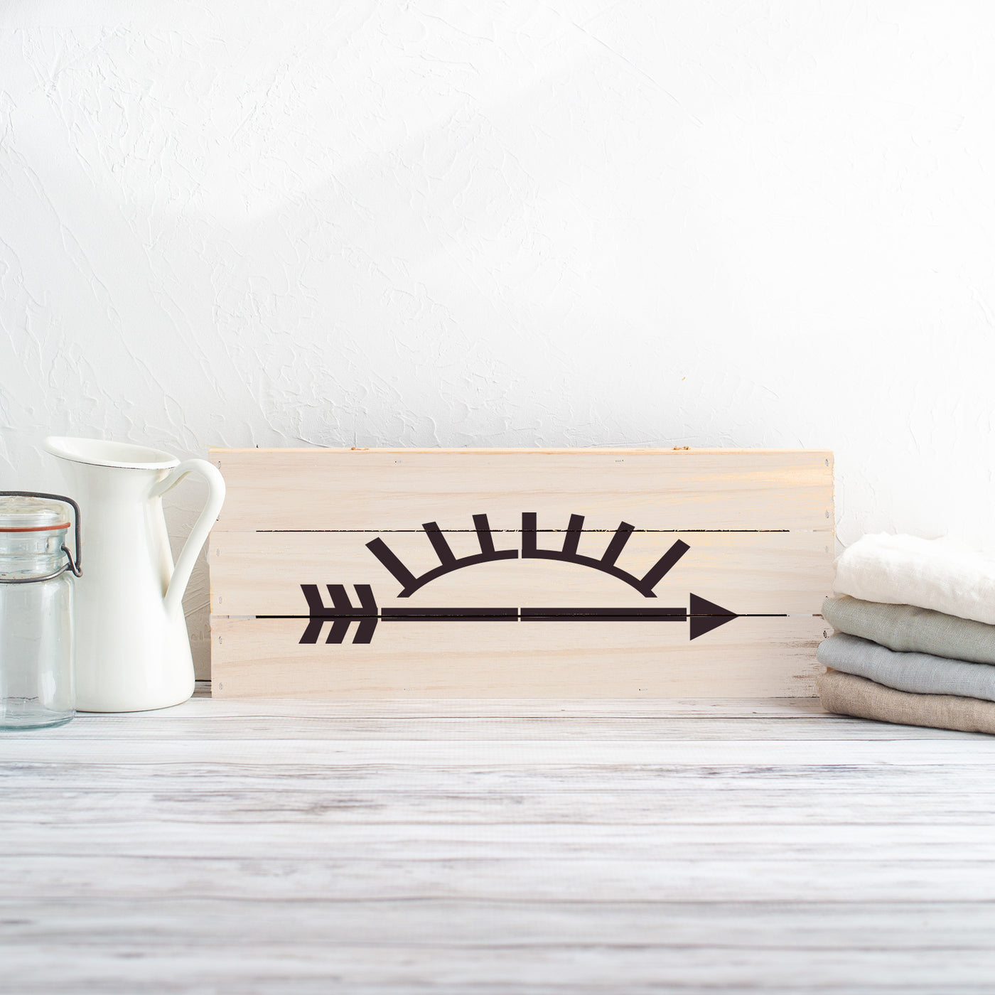Arrow Of Light Stencil, Stencils for designing crafts