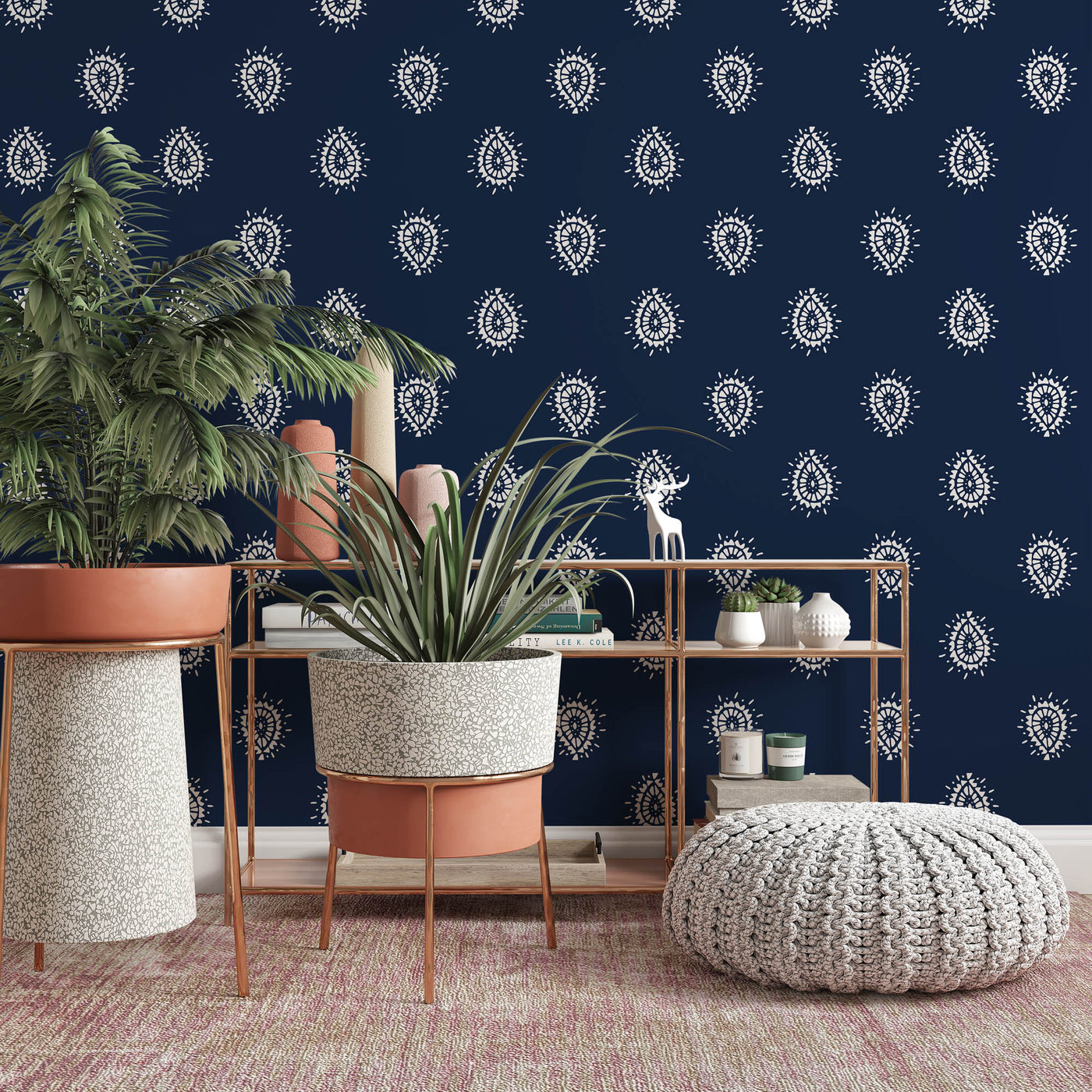 Boho Charm Pattern Wall Stencils - Stencil Revolution