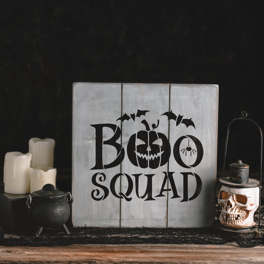 Boo Squad Stencils - Stencil Revolution