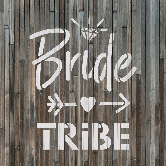 Bride Tribe Stencil - Perfect Stencil for the DIY Bride