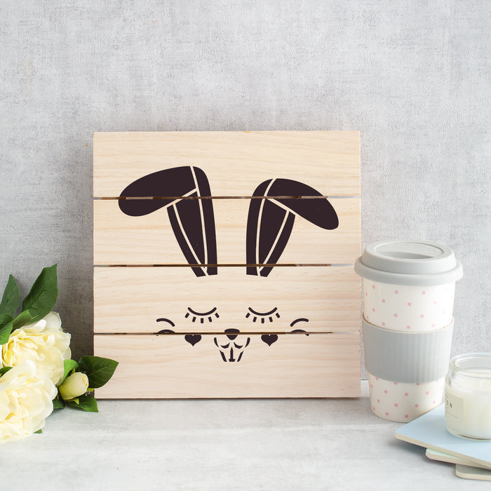 Bunny Face Stencils - Stencil Revolution