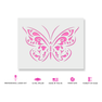 Butterfly Stencil Template for Arts & Crafts - Durable and Reusable