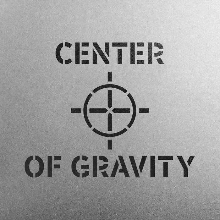 Center Of Gravity Stencils - Stencil Revolution