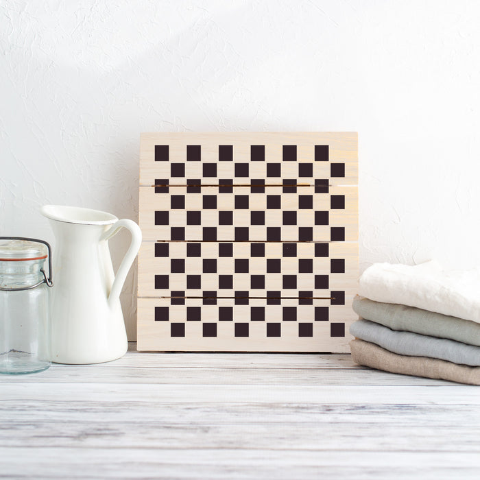 Checkerboard Stencil - Durable Stencil for Painting Furniture and more