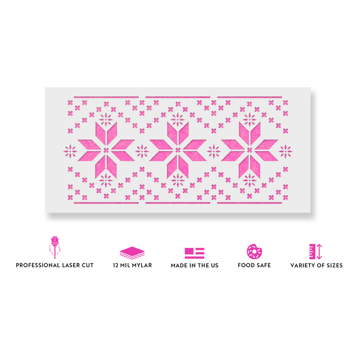 Christmas Sweater Print Stencils - Stencil Revolution