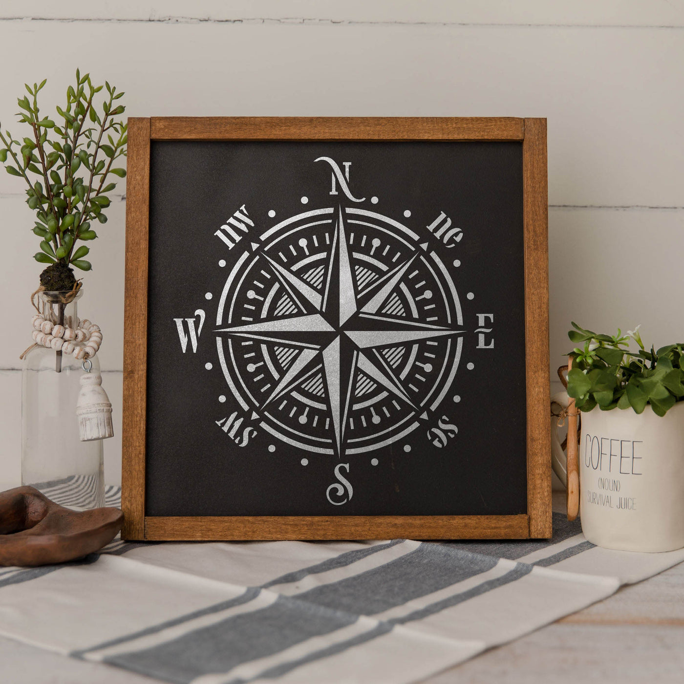 Compass Rose Stencils - Stencil Revolution