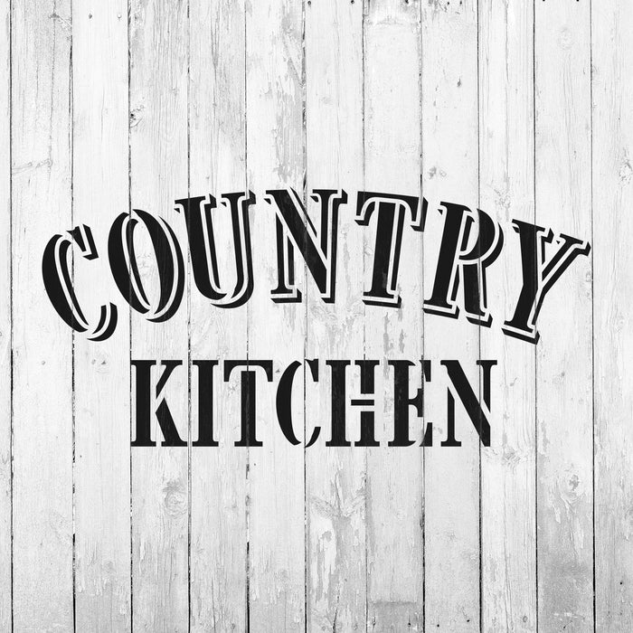 Country Kitchen Stencils - Stencil Revolution