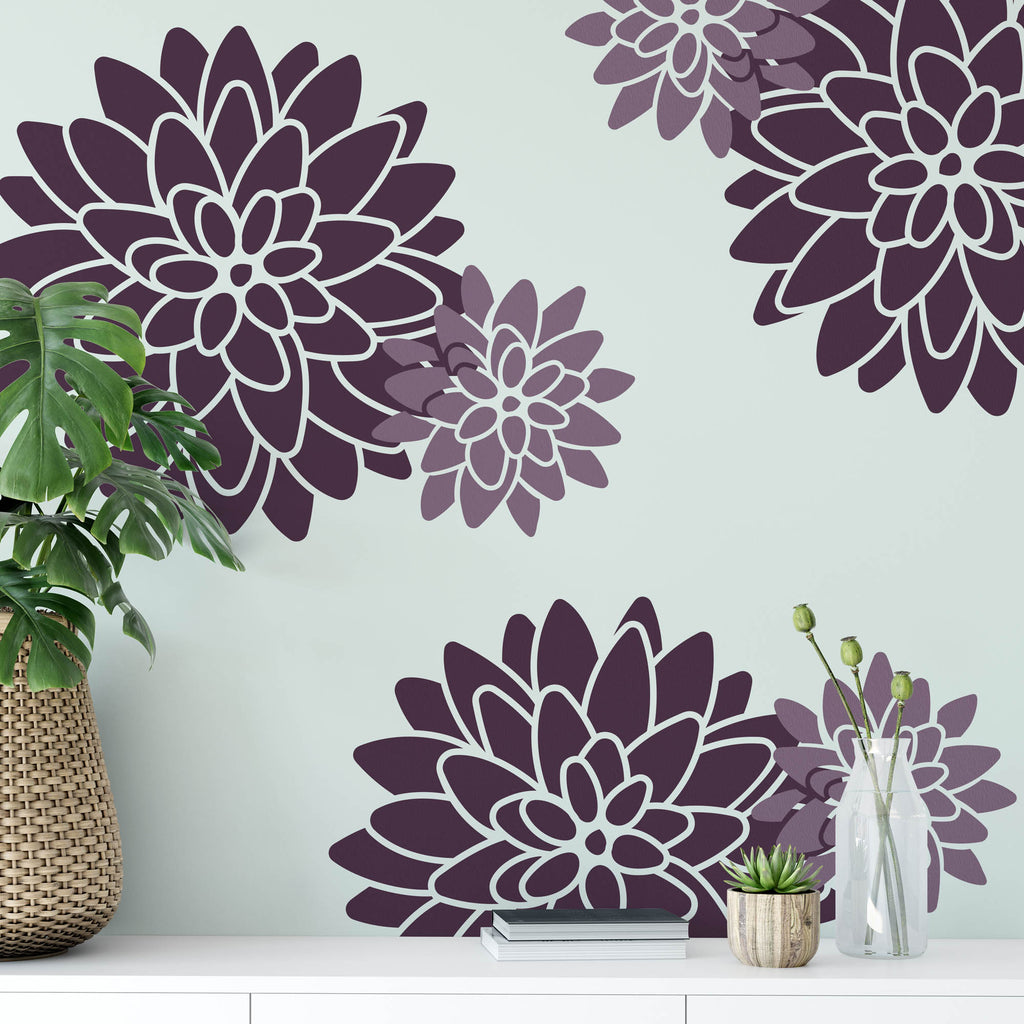 Wall Stencils for Design and Decor - Large Wall Stencil Patterns