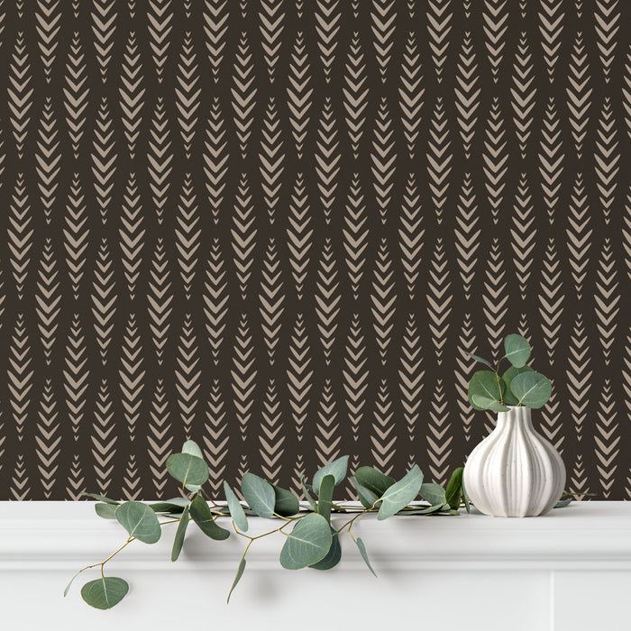 Dashed Arrow Pattern Wall Stencils - Stencil Revolution