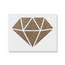 Diamond Stencil - Laser-Cut Stencil of a Diamond Shape