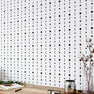 Dots And Dash Pattern Wall Stencils - Stencil Revolution