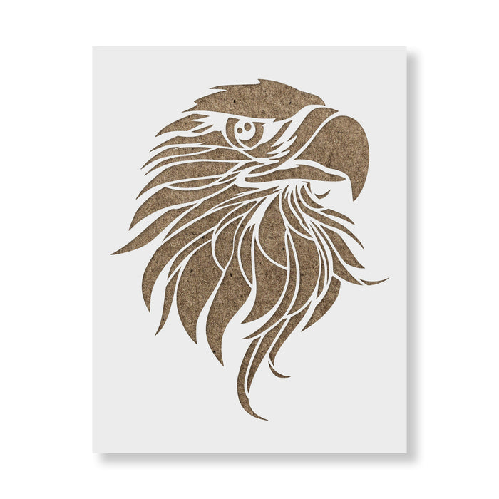 Eagle Head Stencils - Stencil Revolution