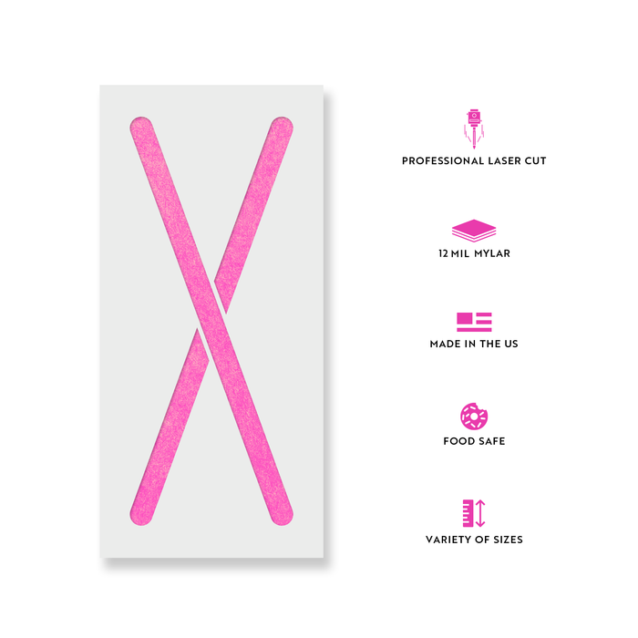 Elder Futhark Gebo Rune Stencil