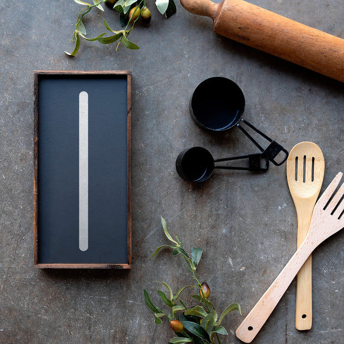 Elder Futhark Isa Rune Stencil