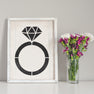 Engagement Ring Stencils - Stencil Revolution