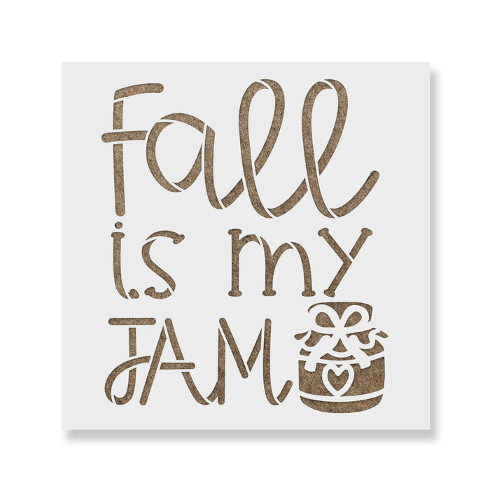 Fall Is My Jam Stencils - Stencil Revolution