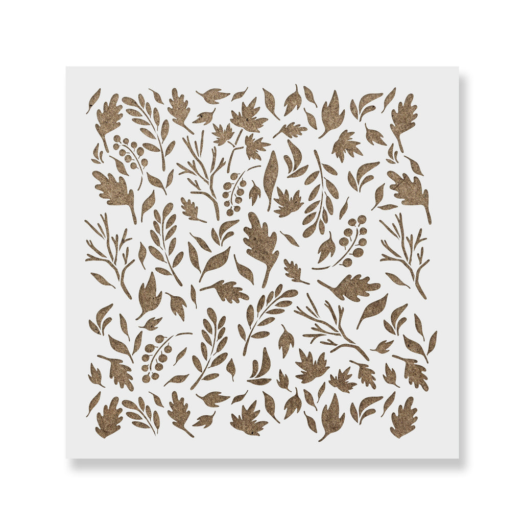 Fall Leaves Craft Stencils - Stencil Revolution