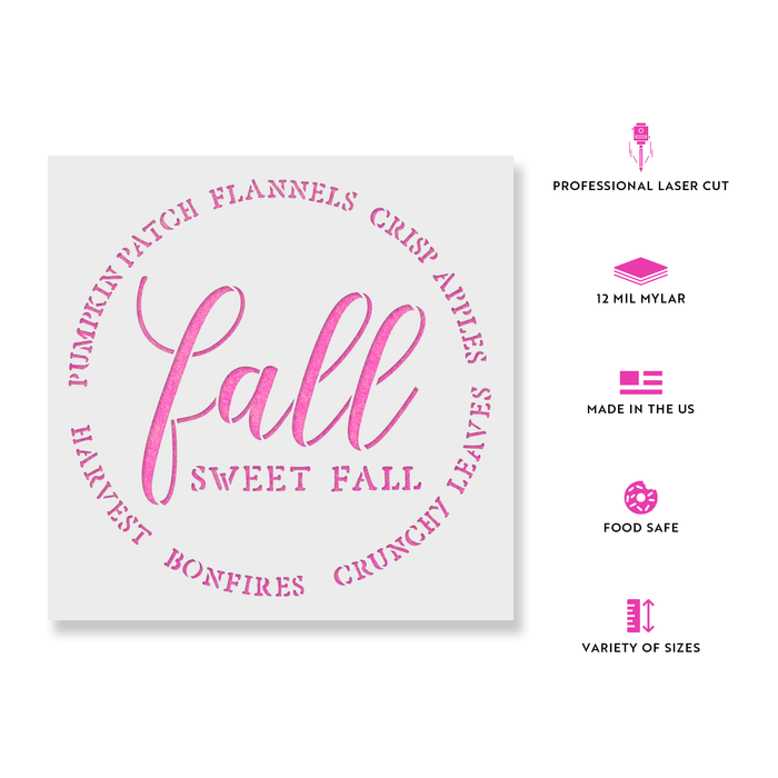 Fall Sweet Fall Stencils - Stencil Revolution