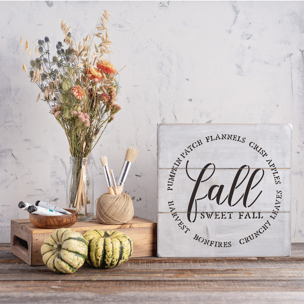 Fall Sweet Fall Stencils - Stencil Revolution