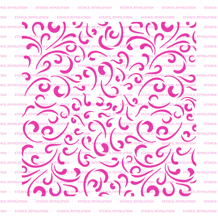 Fancy Pattern Cookie Stencils - Stencil Revolution
