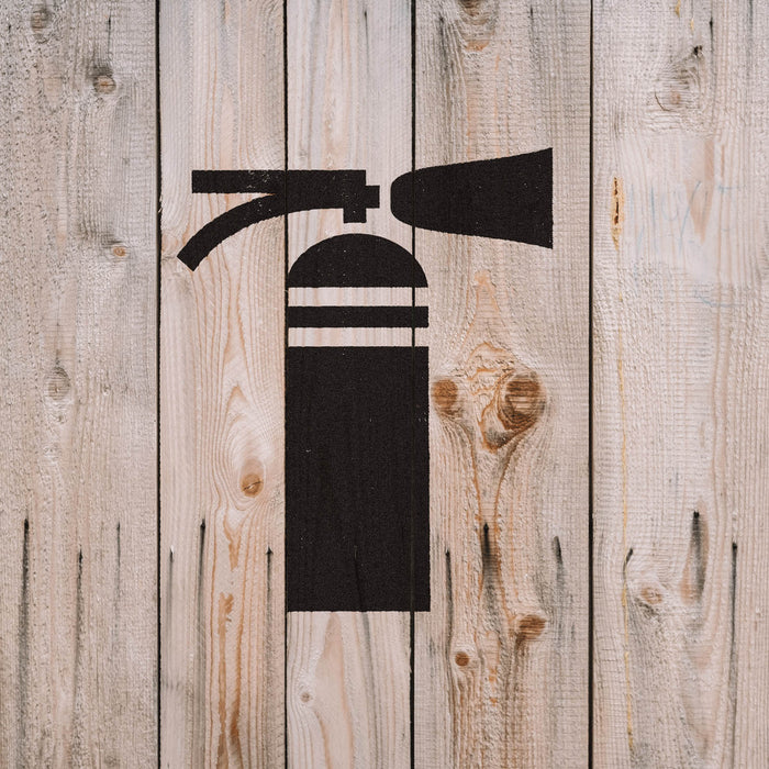 Fire Extinguisher Stencils - Stencil Revolution
