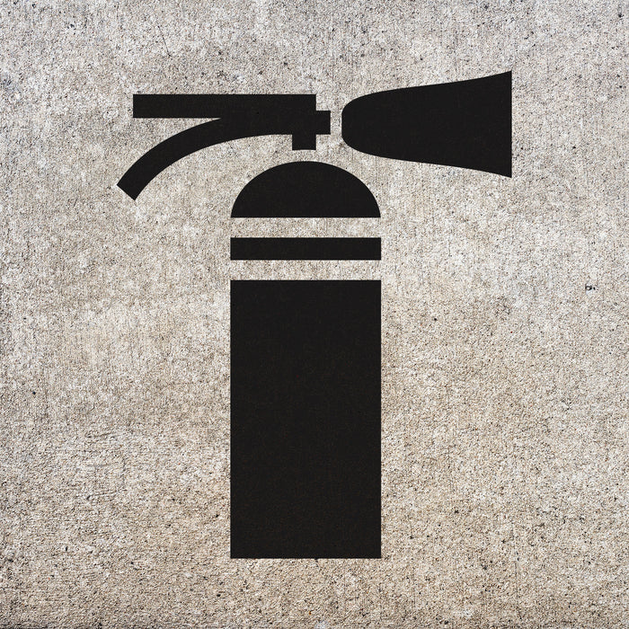 Fire Extinguisher Stencils - Stencil Revolution