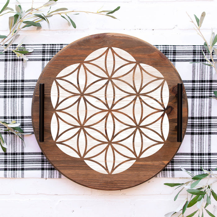 Flower of Life Stencil - Reusable Sacred Geometry Stencil Template