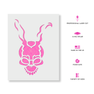 Frank the Bunny Halloween Stencil - Craft Stencil for Art