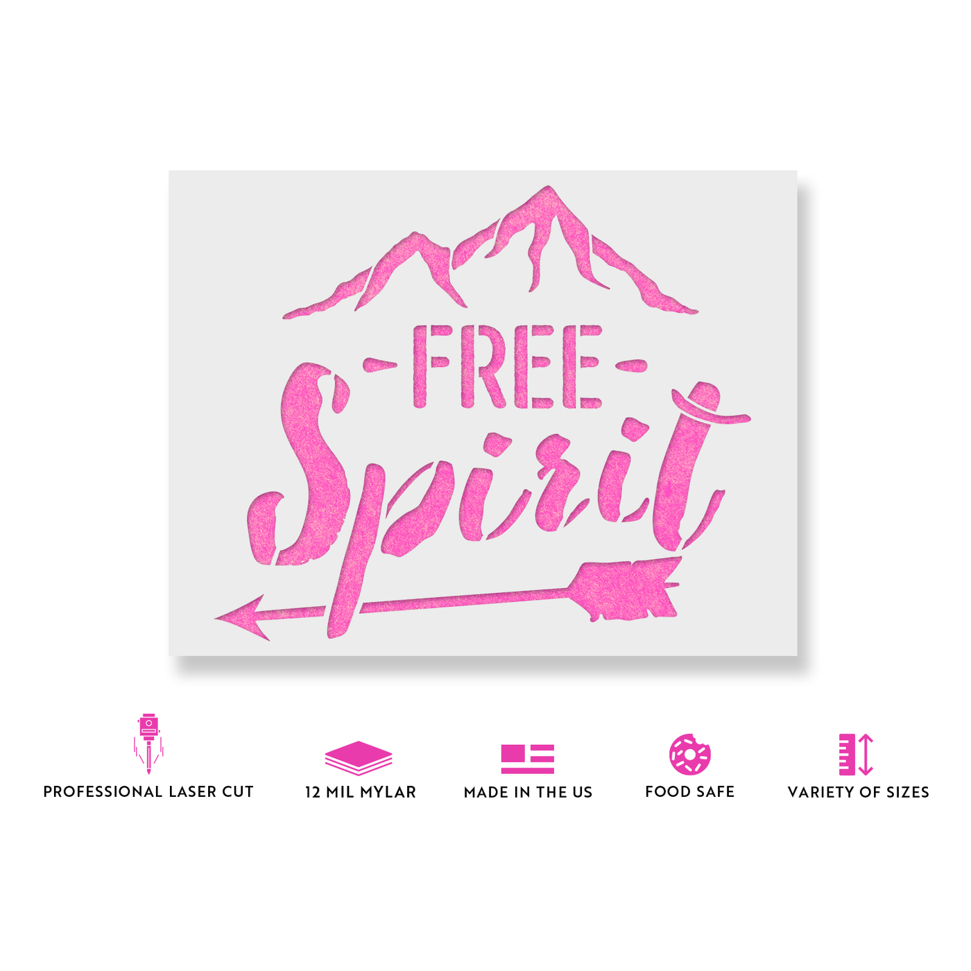 Free Spirit Stencils - Stencil Revolution