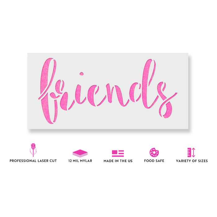 Friends Stencils - Stencil Revolution