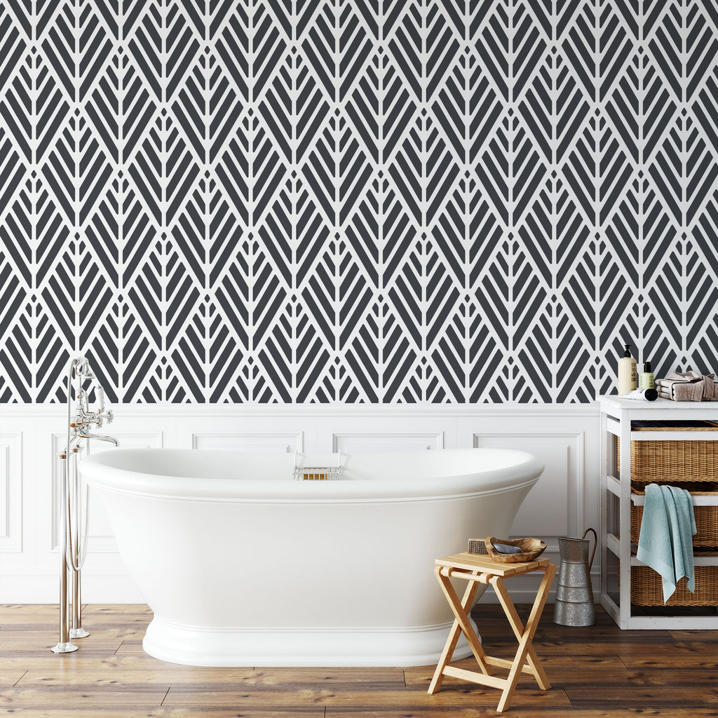 Wall Stencils for Design and Decor - Large Wall Stencil Patterns