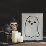 Ghost Stencil – Don't let this stencil scare you, spooky stencil design