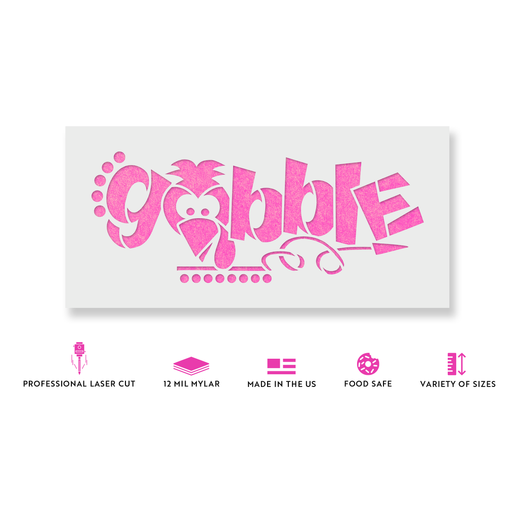 Gobble Stencils - Stencil Revolution