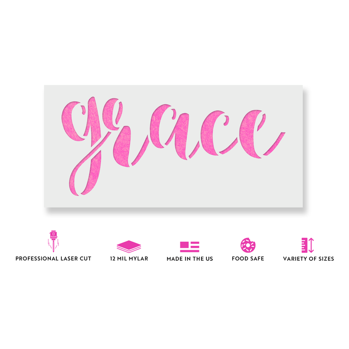 Grace Stencils - Stencil Revolution