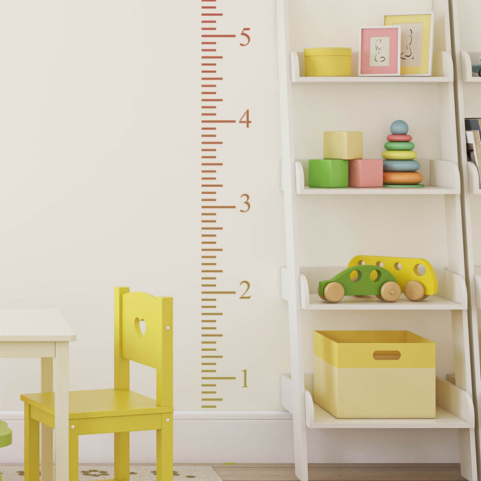 Growth Chart Stencil for DIY Ruler Projects - Perfect for Boys & Girls