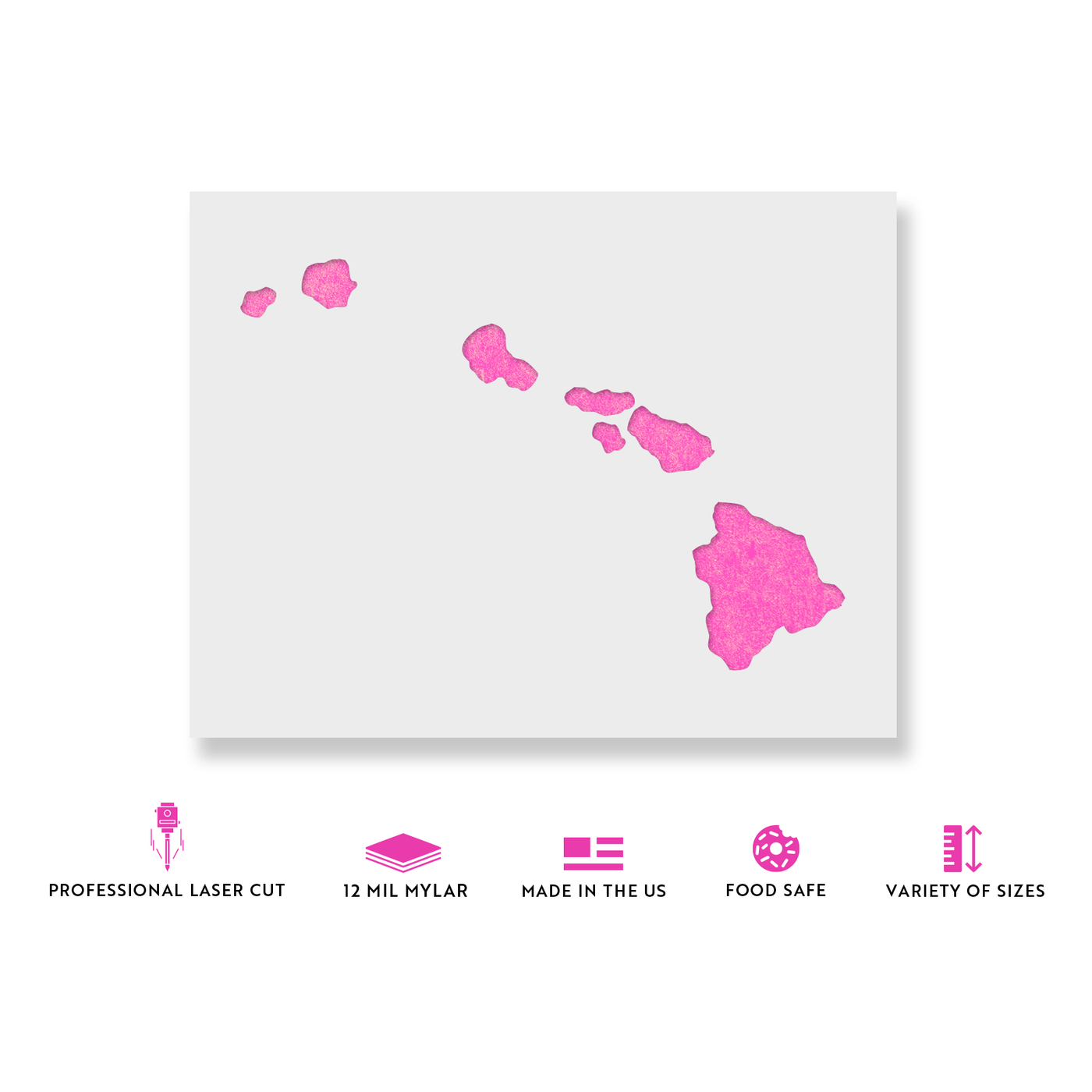 Hawaii State Stencils - Stencil Revolution