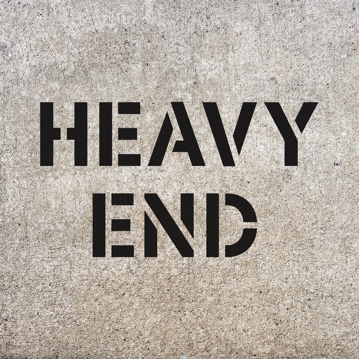 Heavy End Stencils - Stencil Revolution