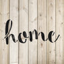 Home Stencil for DIY Wood Signs and Crafting - Laser-cut in the USA