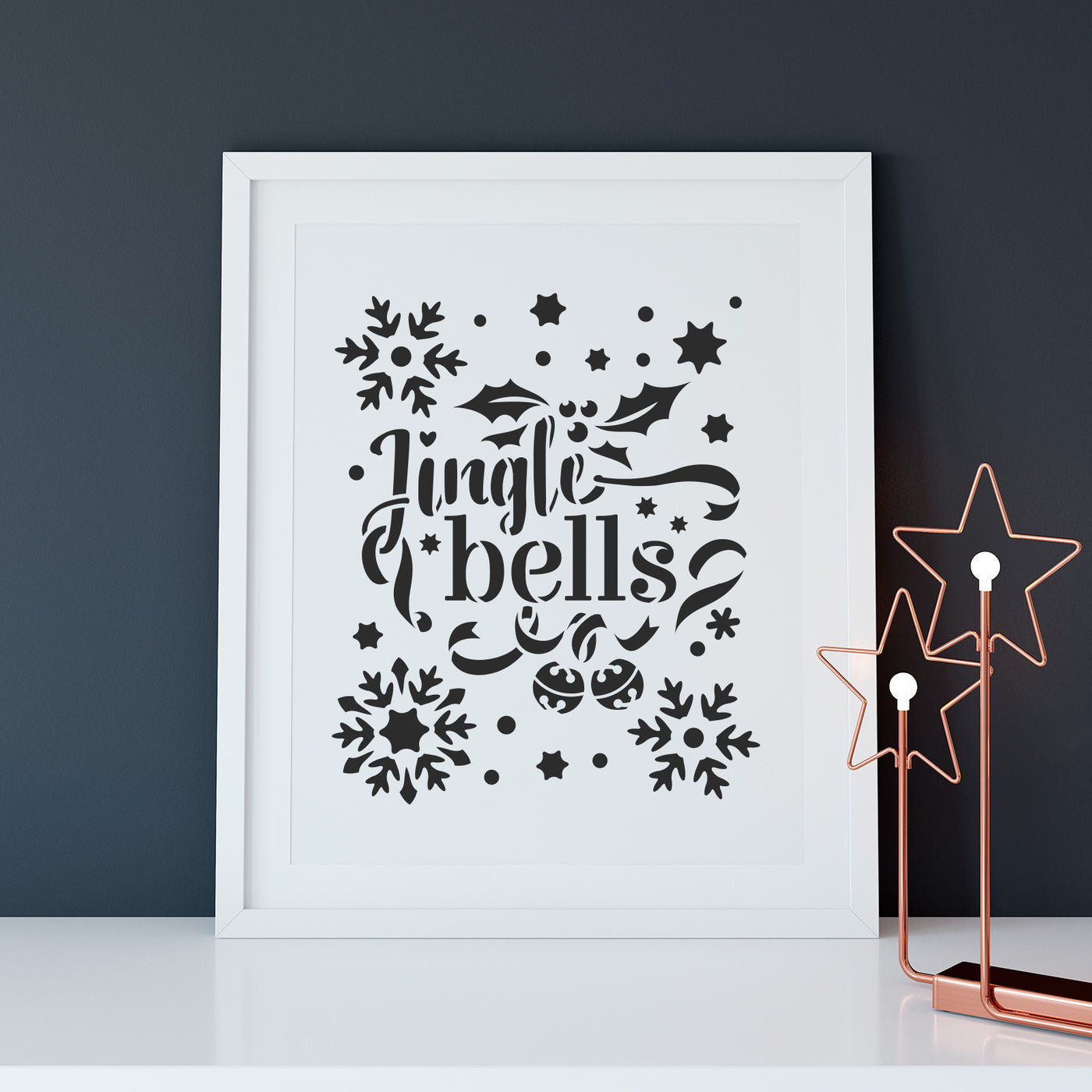 Jingle Bells Stencils - Stencil Revolution