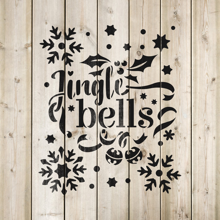 Jingle Bells Stencils - Stencil Revolution