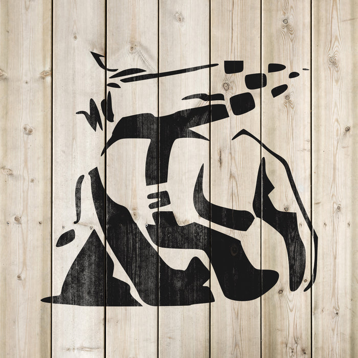 Land Walker Banksy Stencils - Stencil Revolution