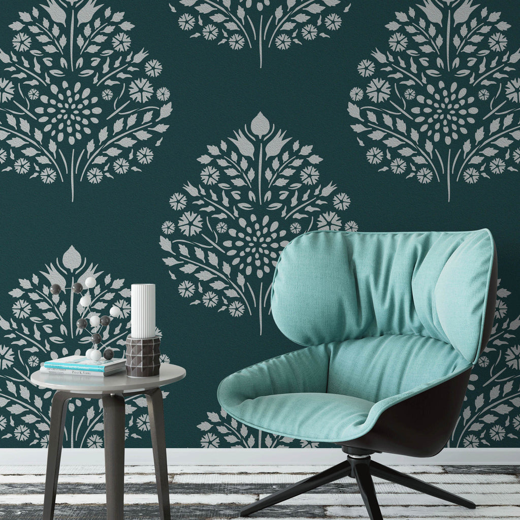 Wall Stencils for Design and Decor - Large Wall Stencil Patterns