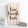 Live Laugh Love Stencil for Painting DIY Wood Signs