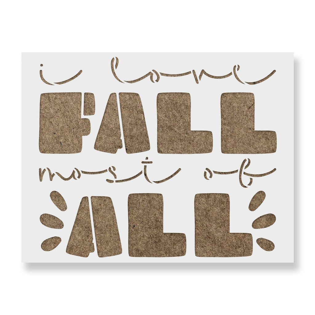 Fall Stencils for Painting and DIY | Stencil Revolution