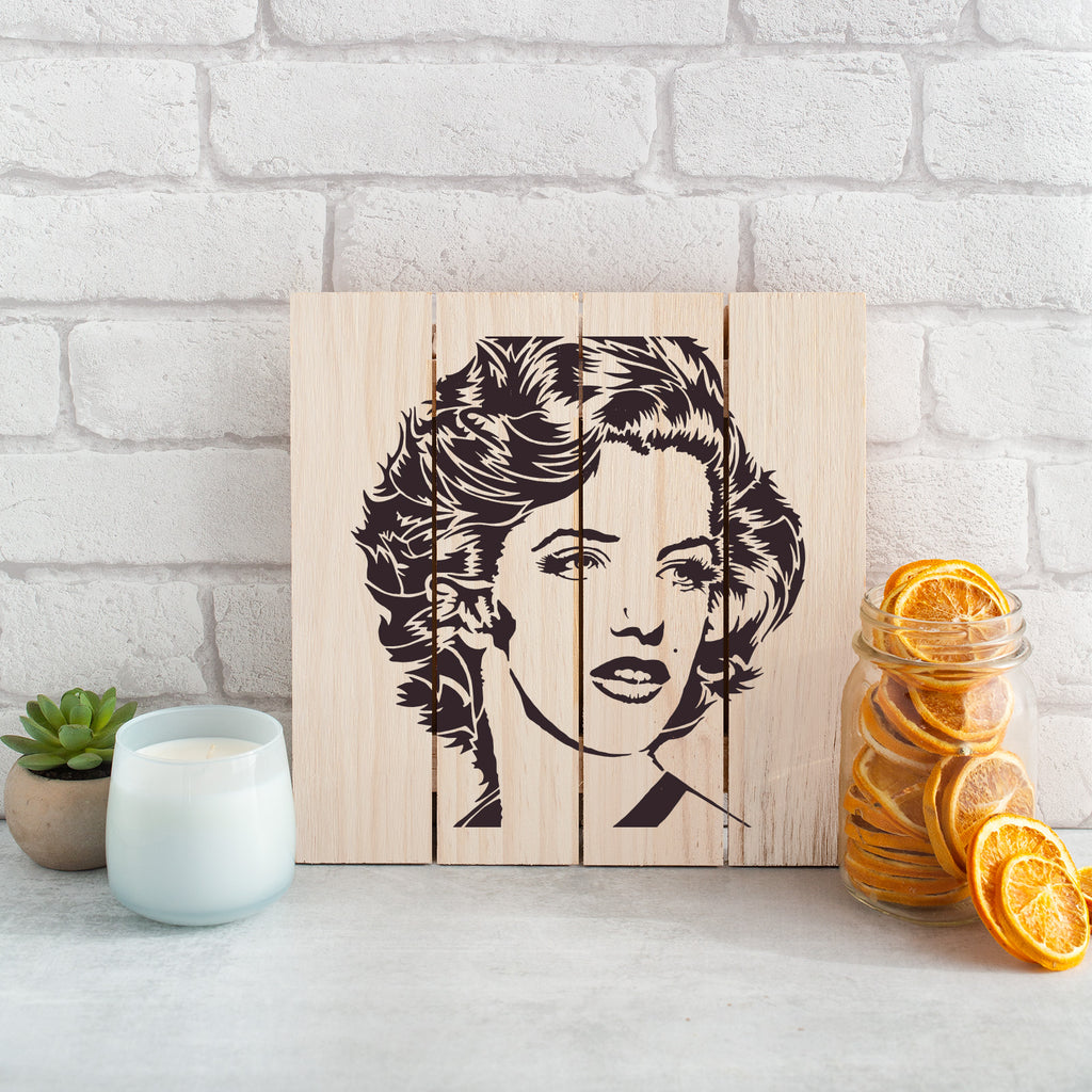 Easy Marilyn Monroe Stencil Andy Warhol, Marilyn Monroe (Marilyn),