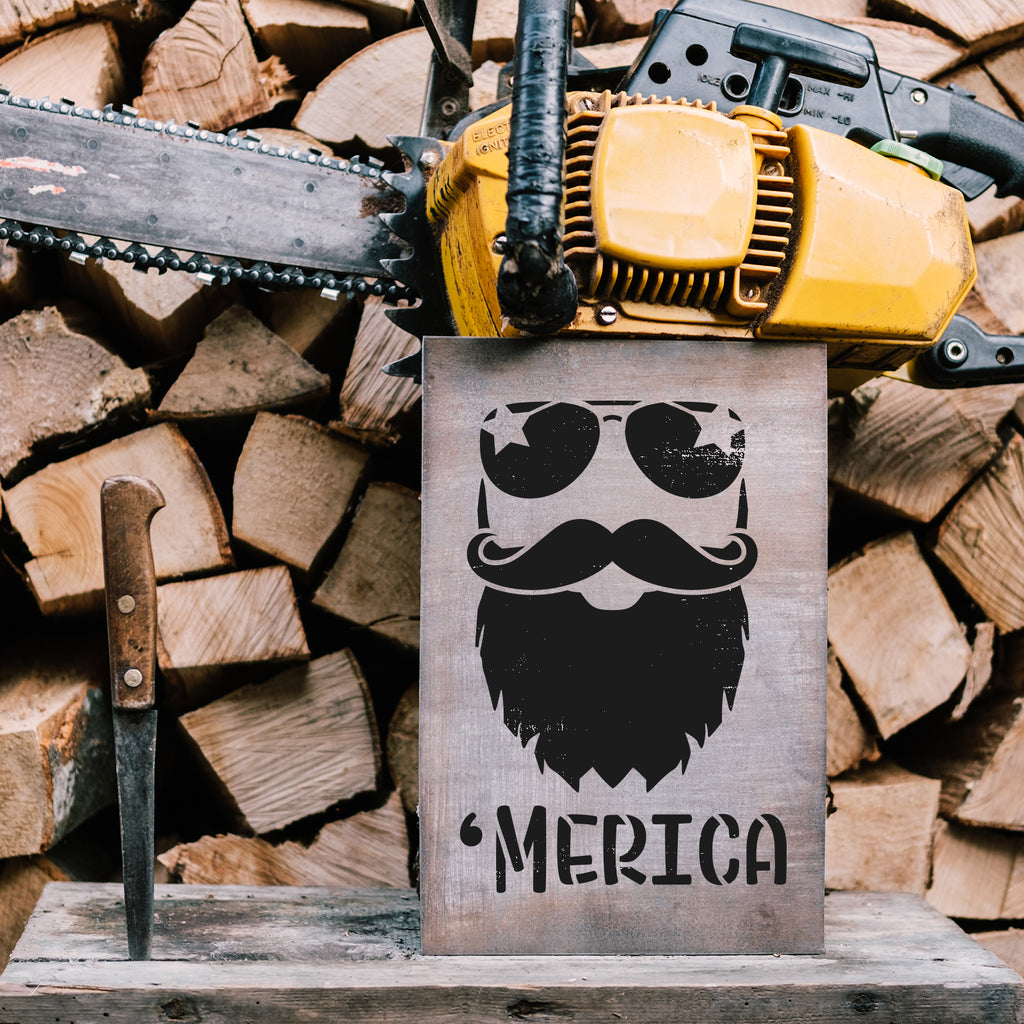 Merica Stencils - Stencil Revolution