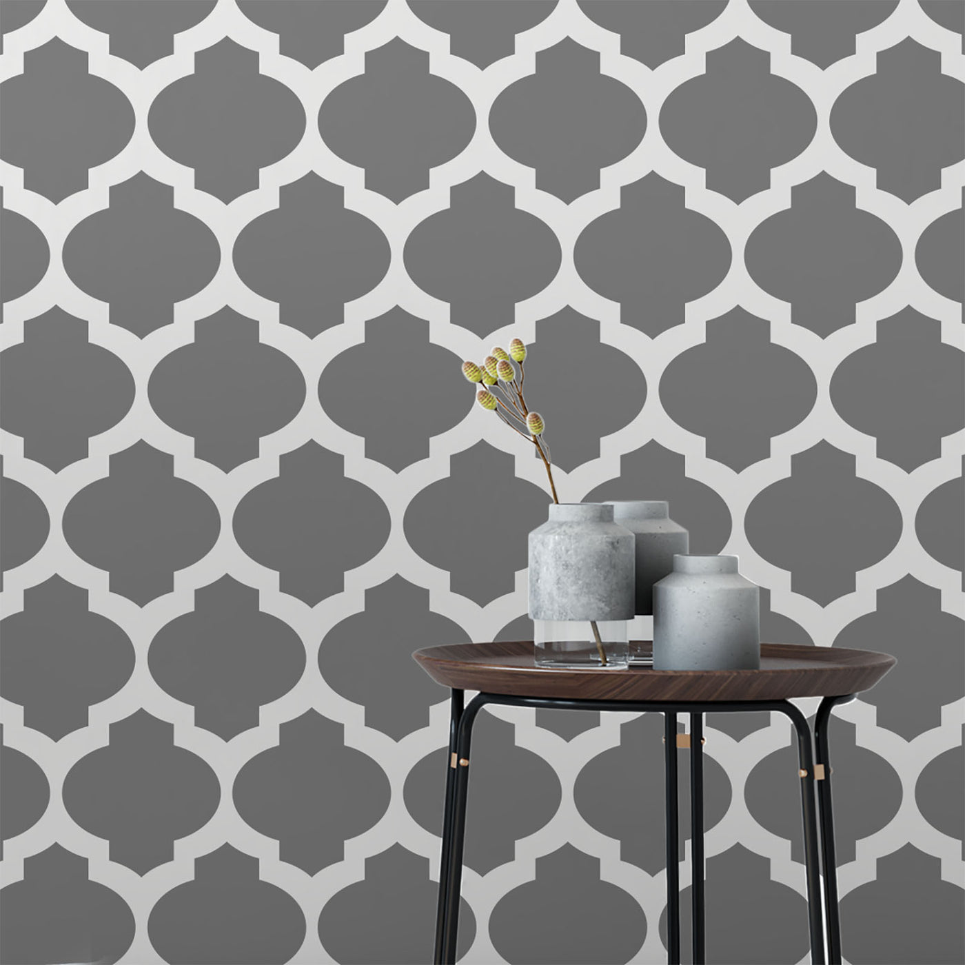 Moroccan Fill Stencils - Stencil Revolution