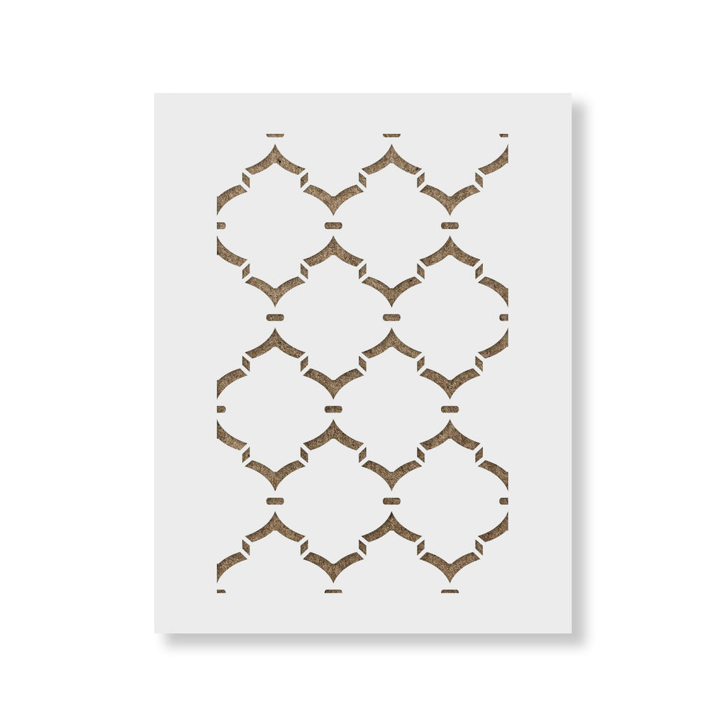 Moroccan Outline Stencils - Stencil Revolution
